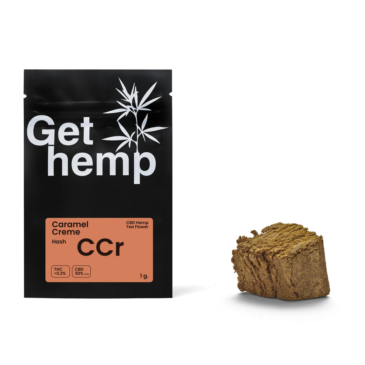 "Caramel Creme" Hemp Hash (CBD 30% MAX) — Gethemp