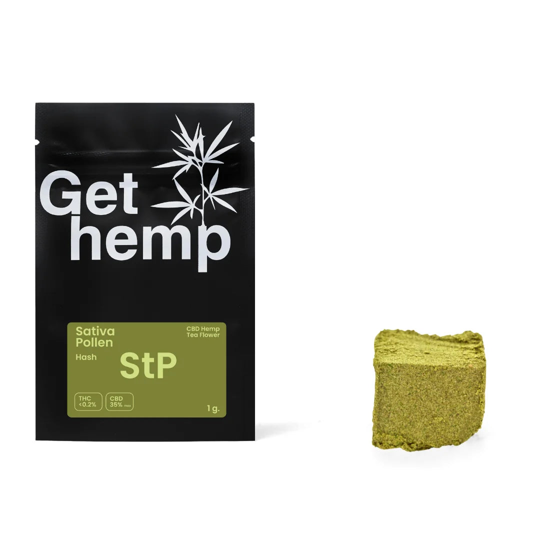 "Sativa Pollen" Hemp Hash (CBD 35% MAX) — Gethemp